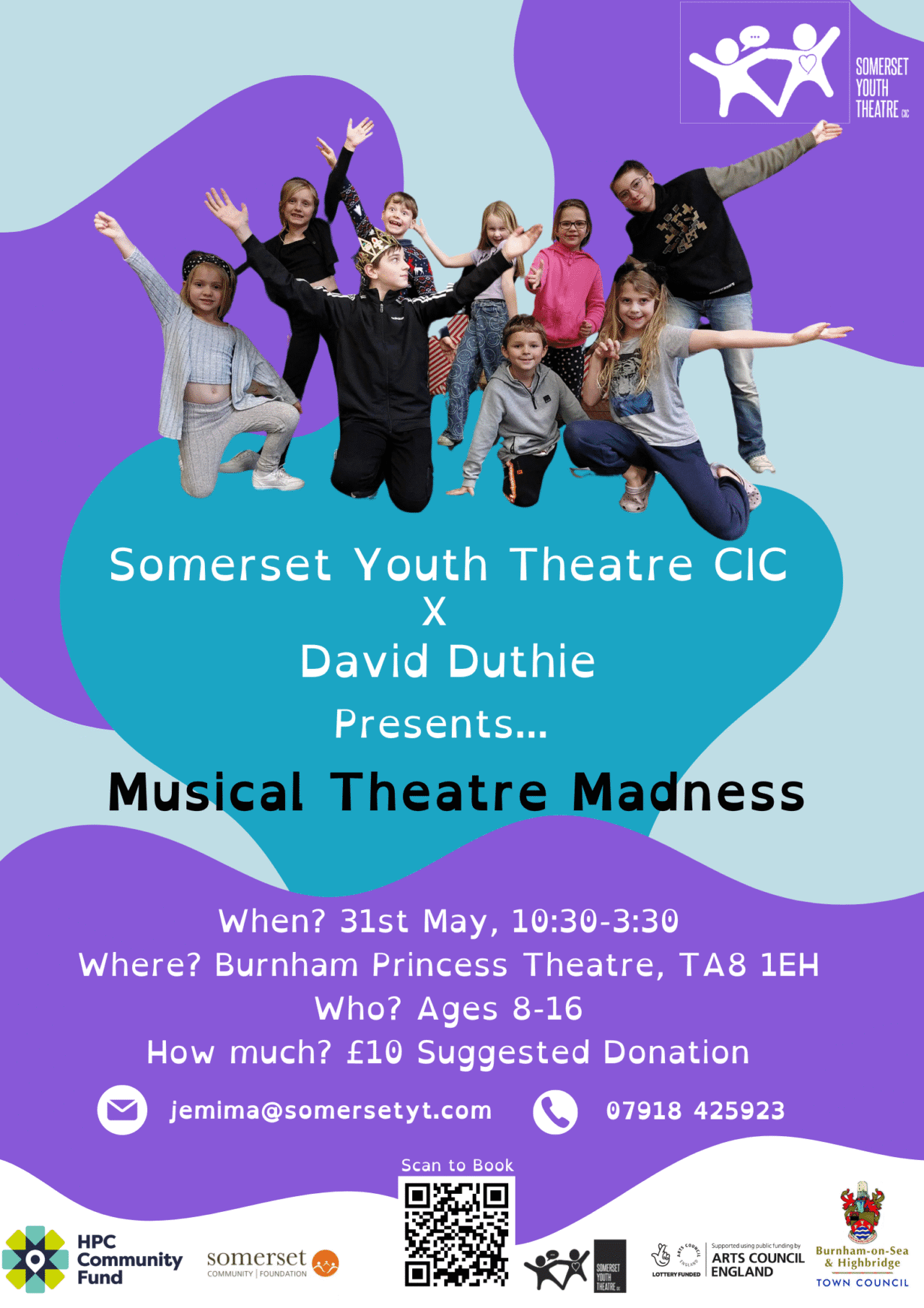 LX:2 Project - Musical Theatre Madness Workshop - Somerset Youth Theatre